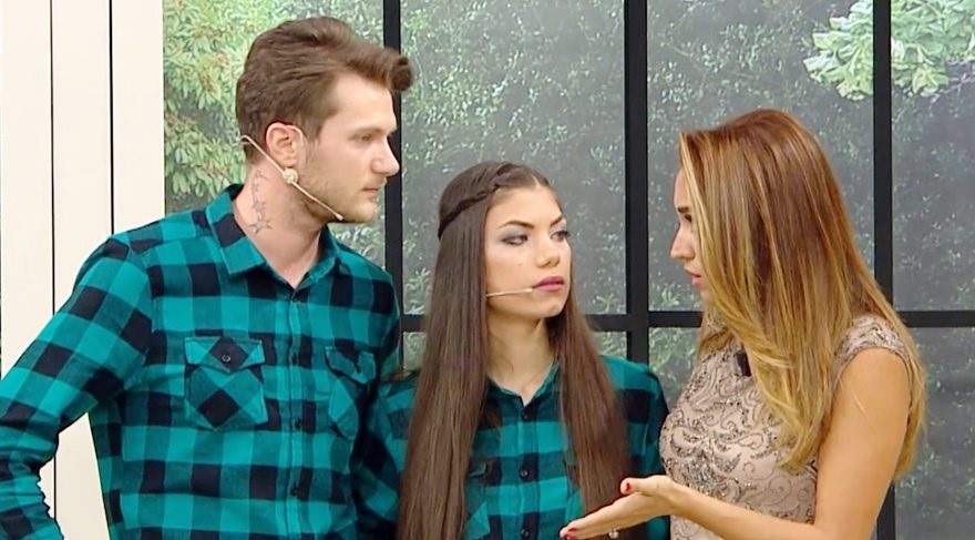 Zuhal Topal'ın programında evlenen Erkan-Zahra çifti, bu kez bebek için ...