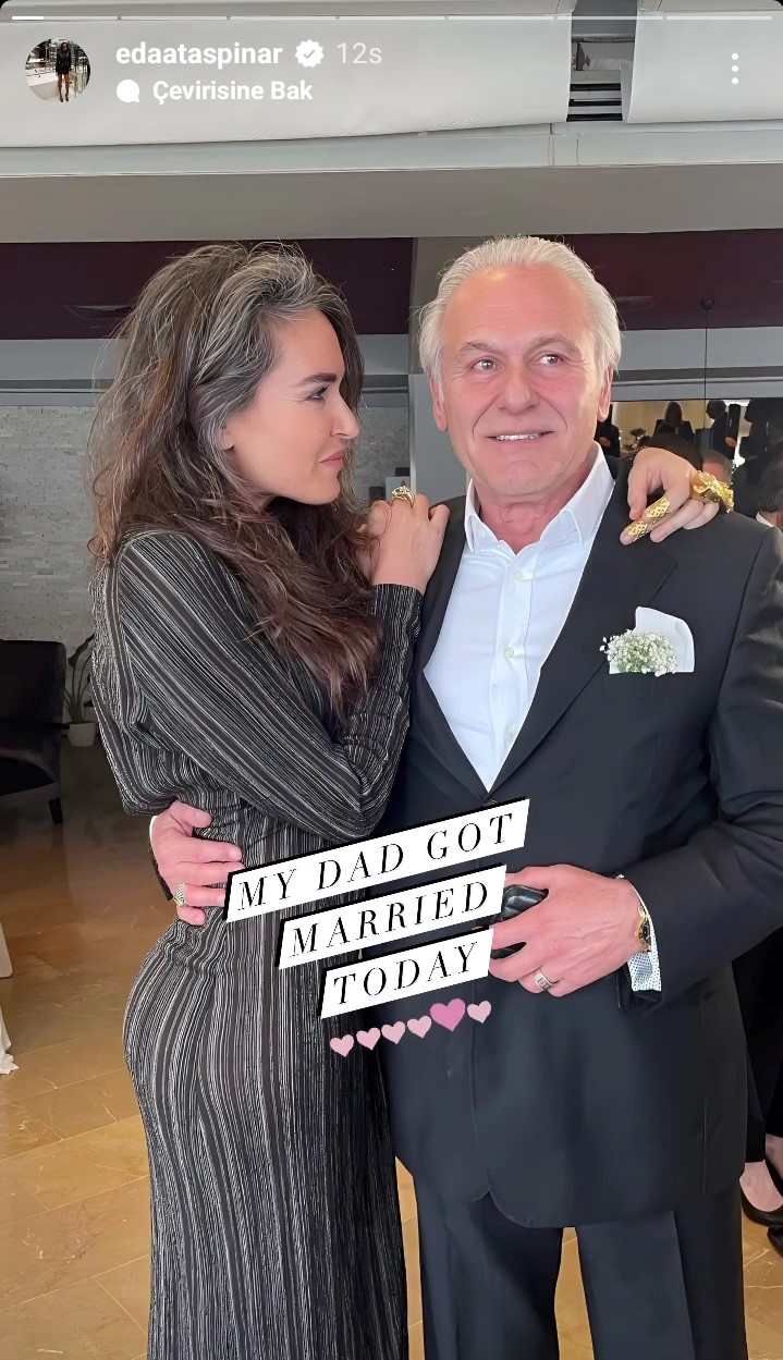 Eda Taşpınar'ın Babası Teoman Taşpınar Evlendi!... - Magazin Haberleri
